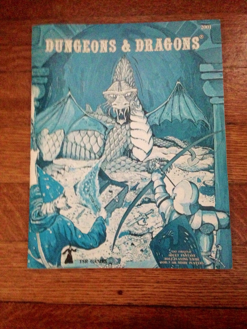 Dungeons & Dragons - RPG Collectible Basic Set (1001) - Etsy