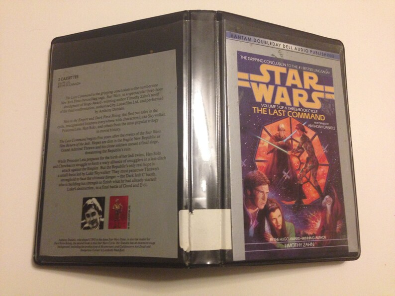 Star Wars: the Thrawn Trilogy Book 3 the Last Command Audio - Etsy