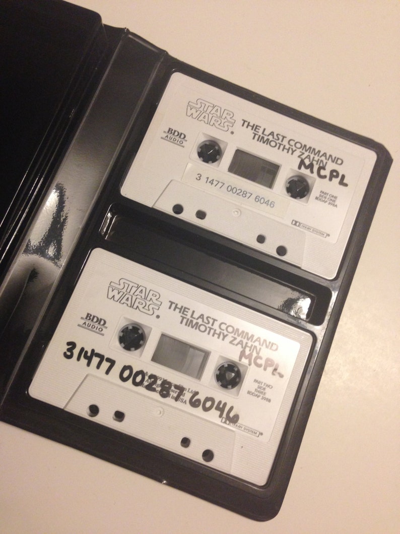 Star Wars: the Thrawn Trilogy Book 3 the Last Command Audio - Etsy