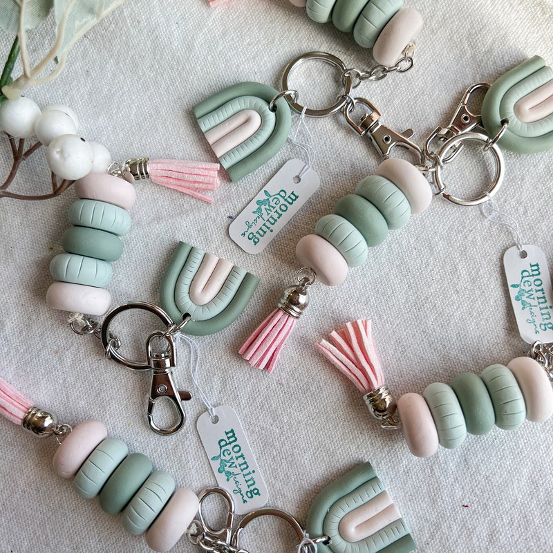 Clay Key Chain - Etsy