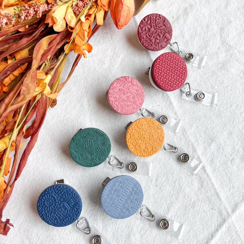 Clay Reel Id Holder - Etsy UK