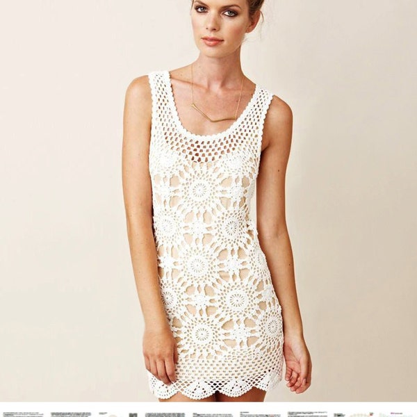 Sexy Crochet Dress - Etsy