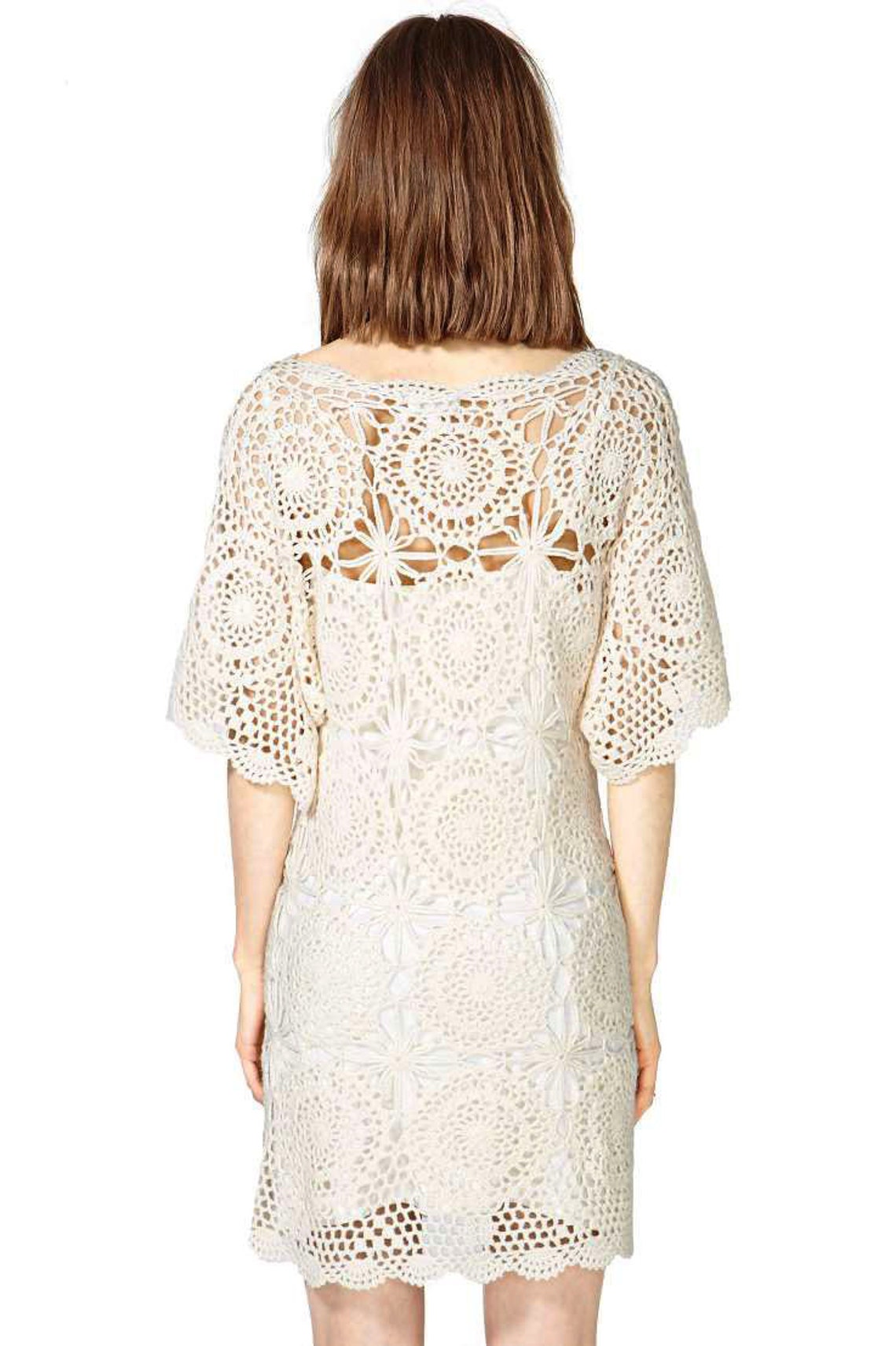 Crochet Dress PATTERN Sexy Crochet Boho Dress Detailed - Etsy