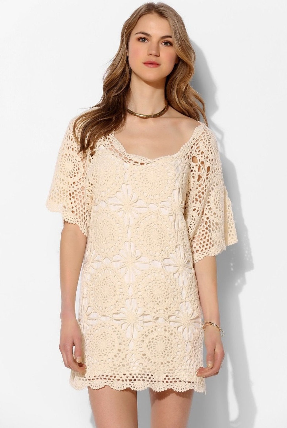 Crochet Dress PATTERN Sexy Crochet Boho Dress Detailed - Etsy