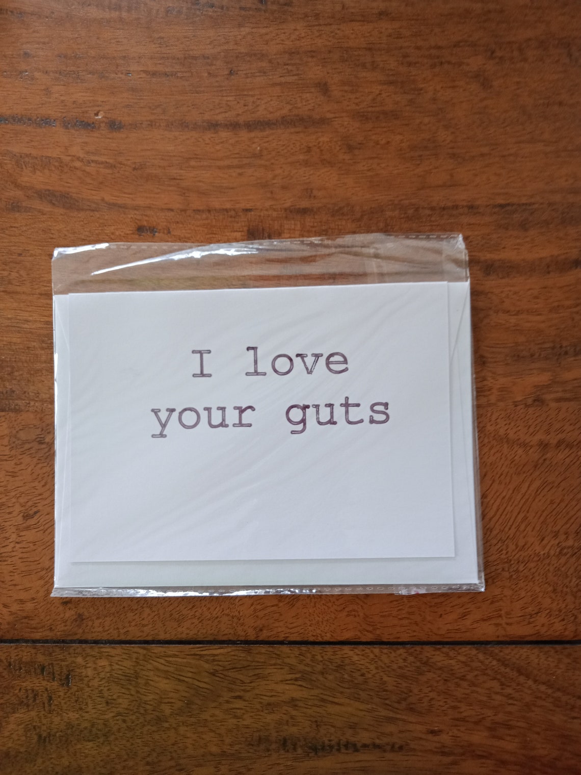 I Love Your Guts Best Friends Congratulations Card Love Humour - Etsy