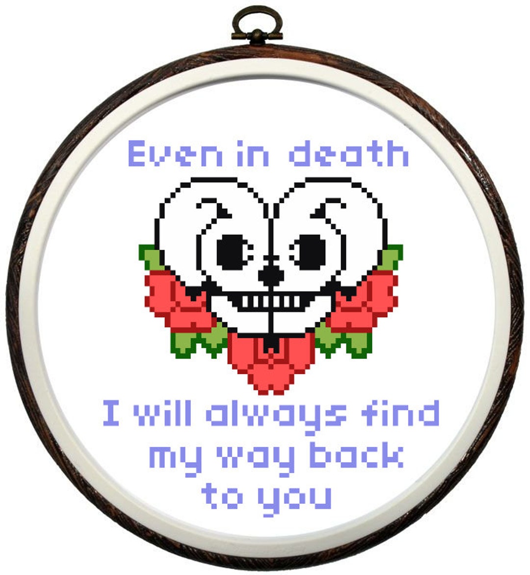 In Death - Cross Stitch Pattern - Instant Download - Etsy