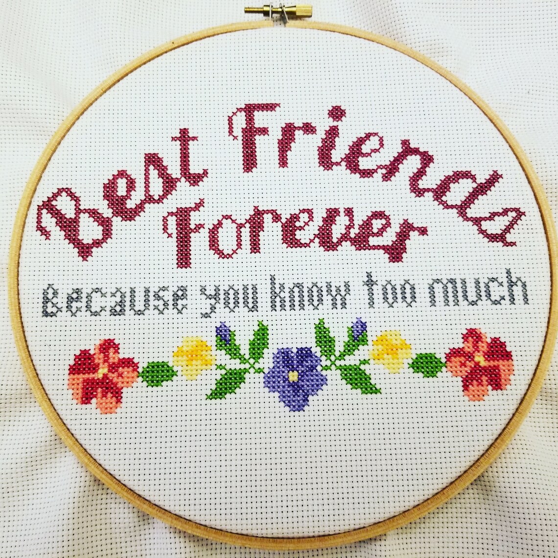 Best Friends Cross Stitch Pattern Instant Download | Etsy