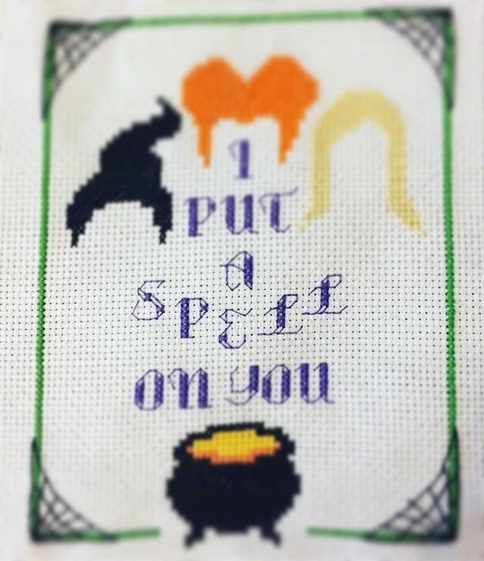 Sanderson Sisters - Cross Stitch Pattern - Instant Download - Etsy