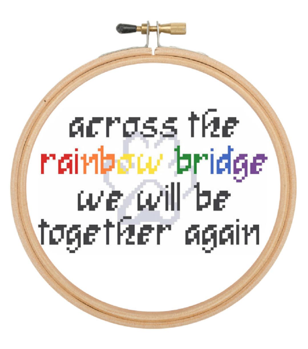 Rainbow Bridge - Cross Stitch Pattern - Instant Download - Etsy