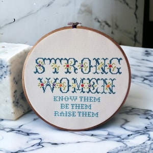 Strong Women - Cross Stitch Pattern - Instant Download - Etsy