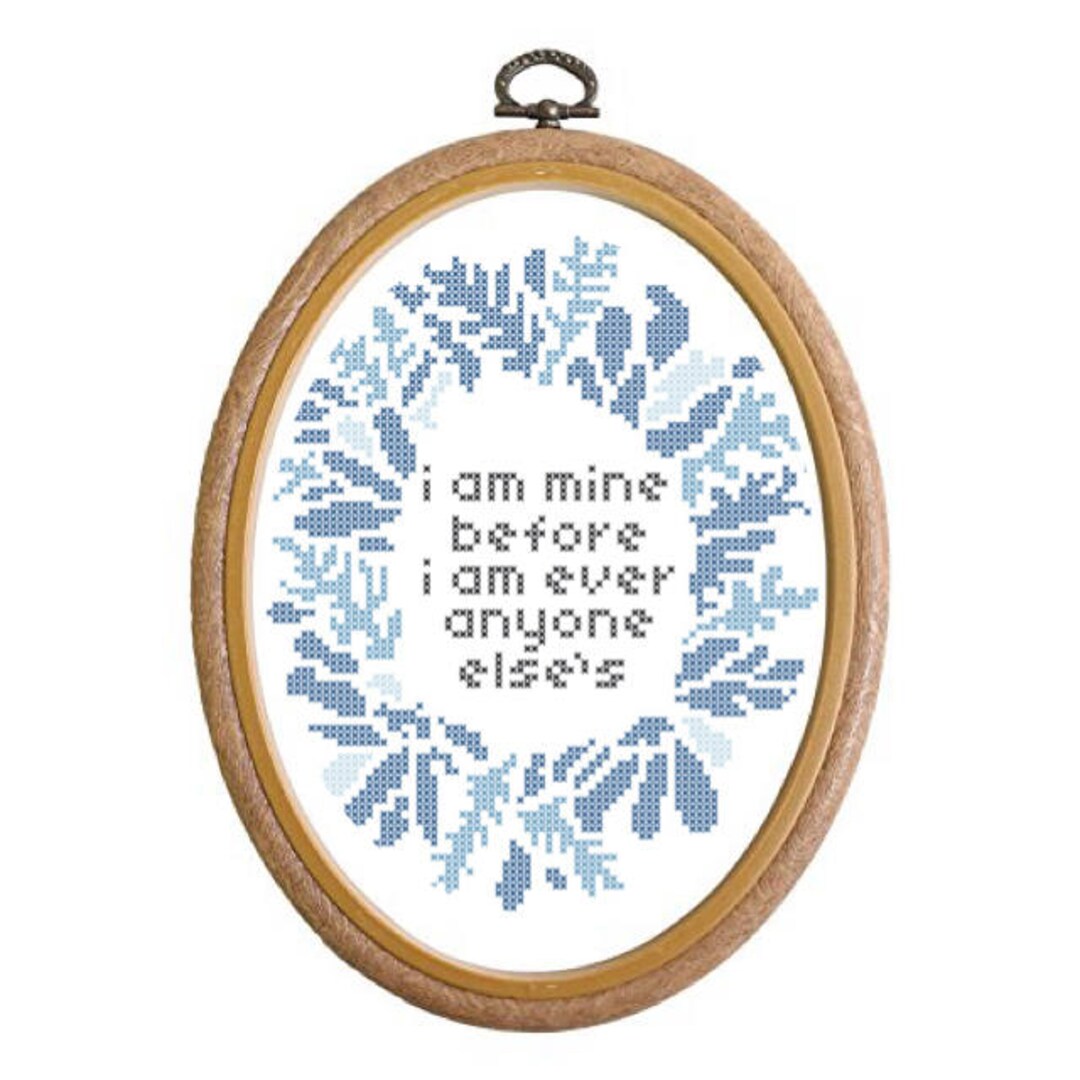 I Am Mine - Cross Stitch Pattern - Instant Download - Etsy