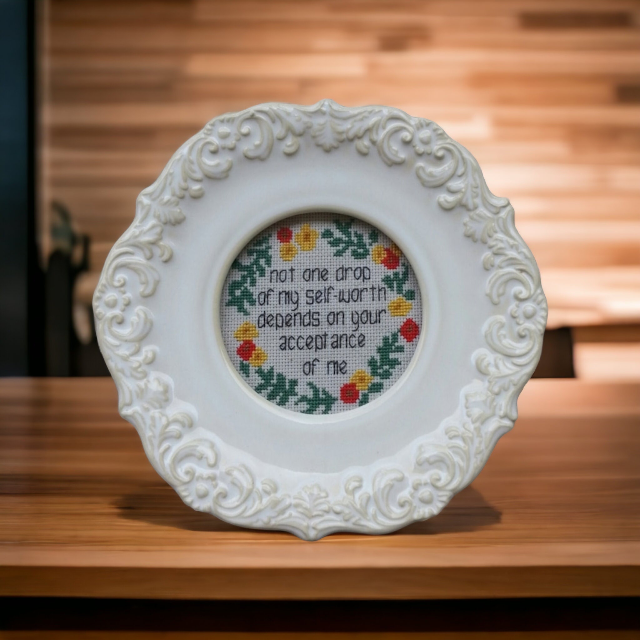 My Self-worth - Cross Stitch Pattern - Instant Download - Etsy