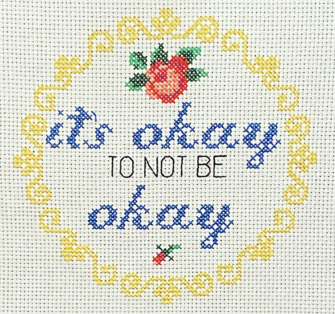 Its Okay - Cross Stitch Pattern - Instant Download - Etsy
