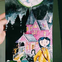 Coraline: Spink and Forcible Fan Art - Etsy