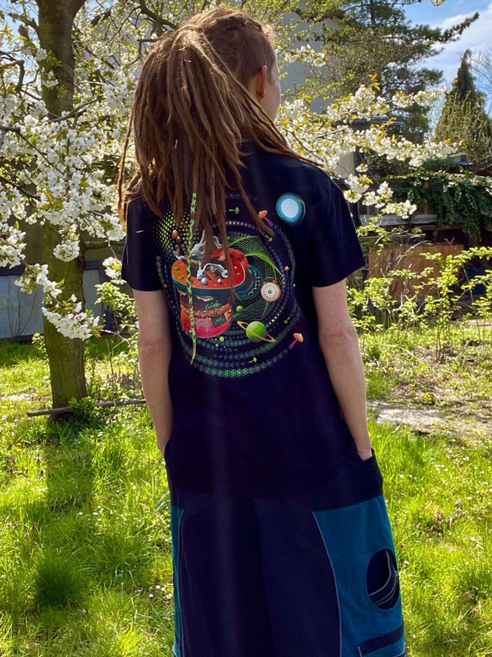 Unisex White Rabbit T-shirt - Alice in Wonderland, Mad Hatter ...