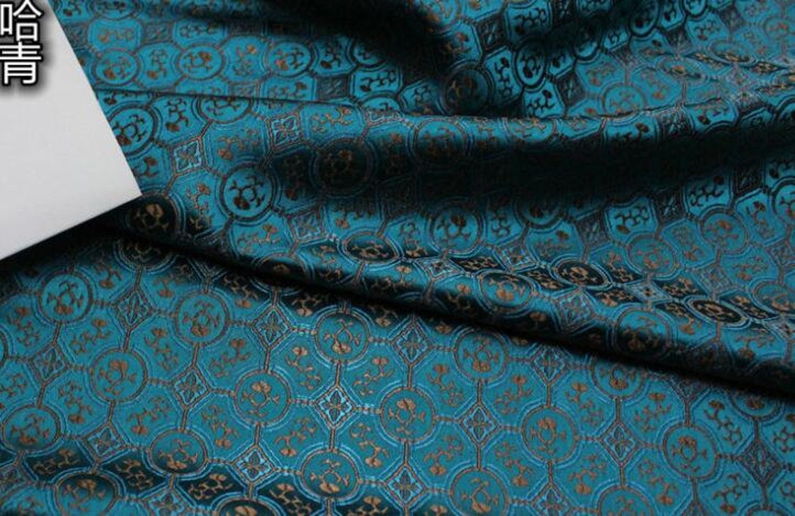 6 Color Brocade Fabric Jacquard Fabric by the Yard - Etsy