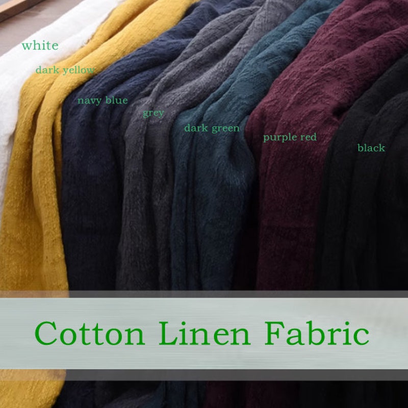 Linen Fabric by the Yard - Etsy