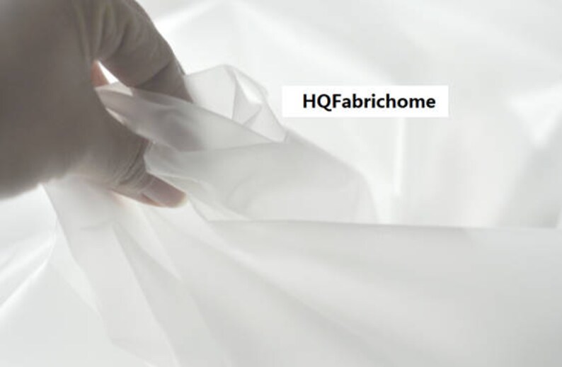 SALE Translucent TPU Fabric Perspective Plastic Fabric | Etsy