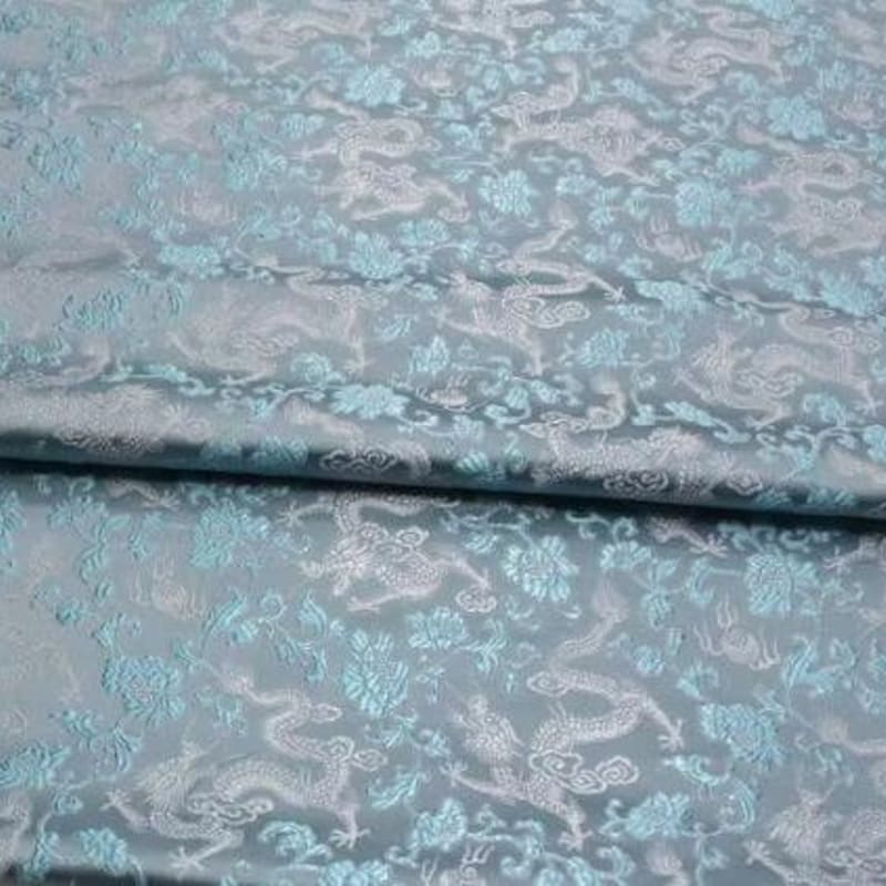 Blue Brocade - Etsy