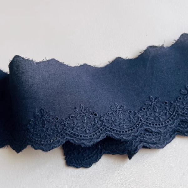 Navy Blue Trim - Etsy