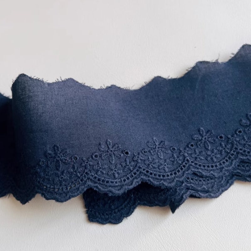 Navy Blue Trim - Etsy