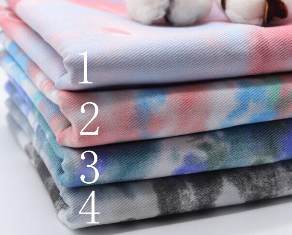 4-farbiger Denim Stoff gebatikter Stoff Köper Baumwoll Denim - Etsy.de