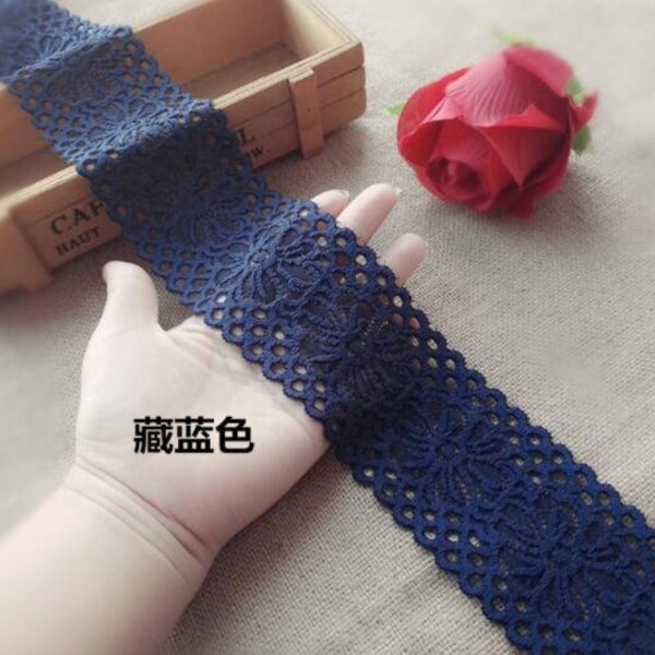 Navy Blue Trim - Etsy