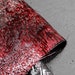 Glossy Texture Jacquard Fabric, Red Black Silver Color Coat Pants ...