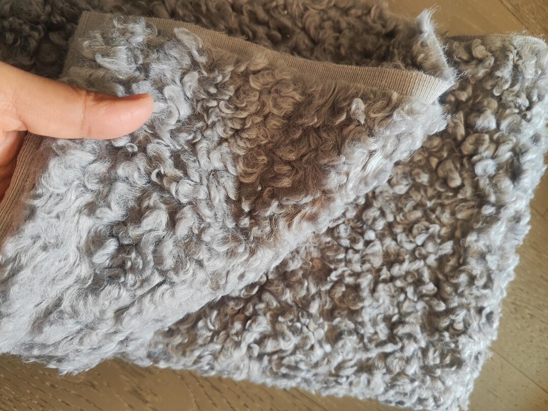 Light Grey Color Plush Fabric, Toy Plush Fabric, Soft Plush Fabric, Diy ...