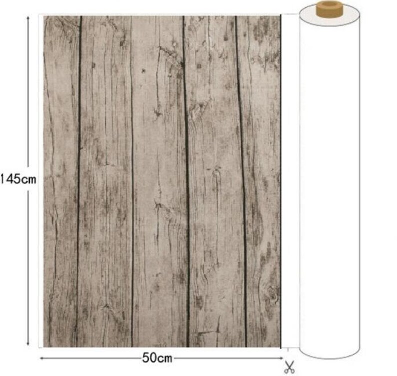 Sale Retro Wood Grain Linen Cotton Fabric Tree Bark Fabric | Etsy