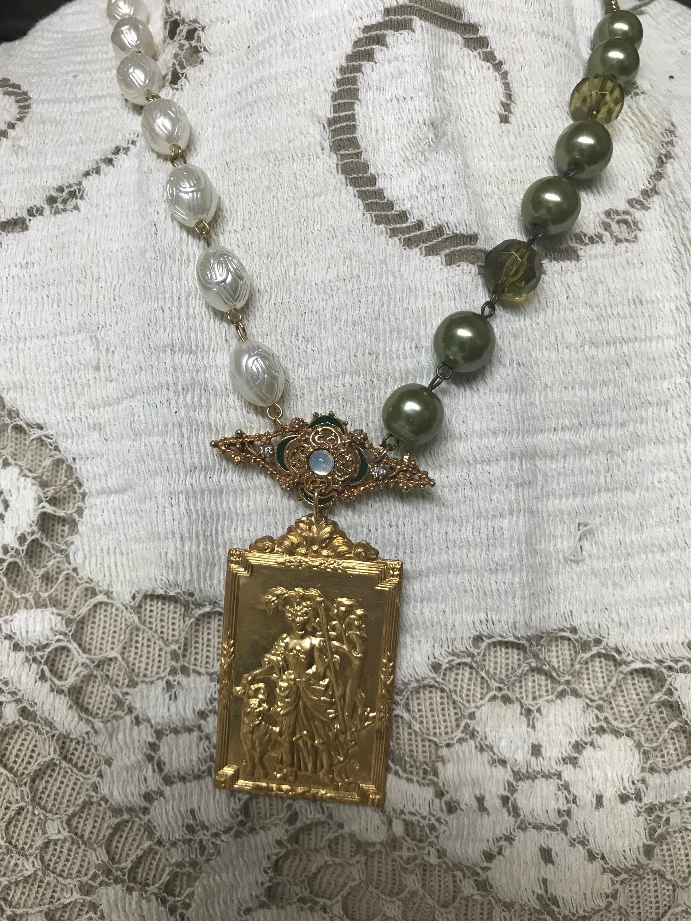 LITTLE BO PEEP Vintage Assemblage Metal Nursery Rhyme Finding Altered ...