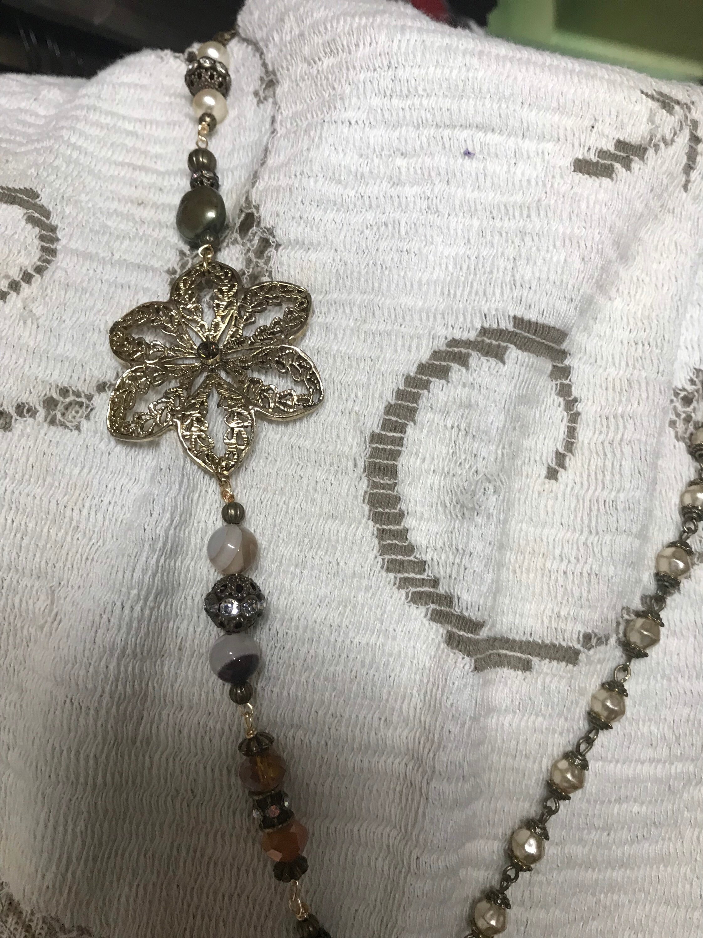 CASH REGISTER Mini Charm Rosary Bead Dollhouse Vintage Assemblage ...