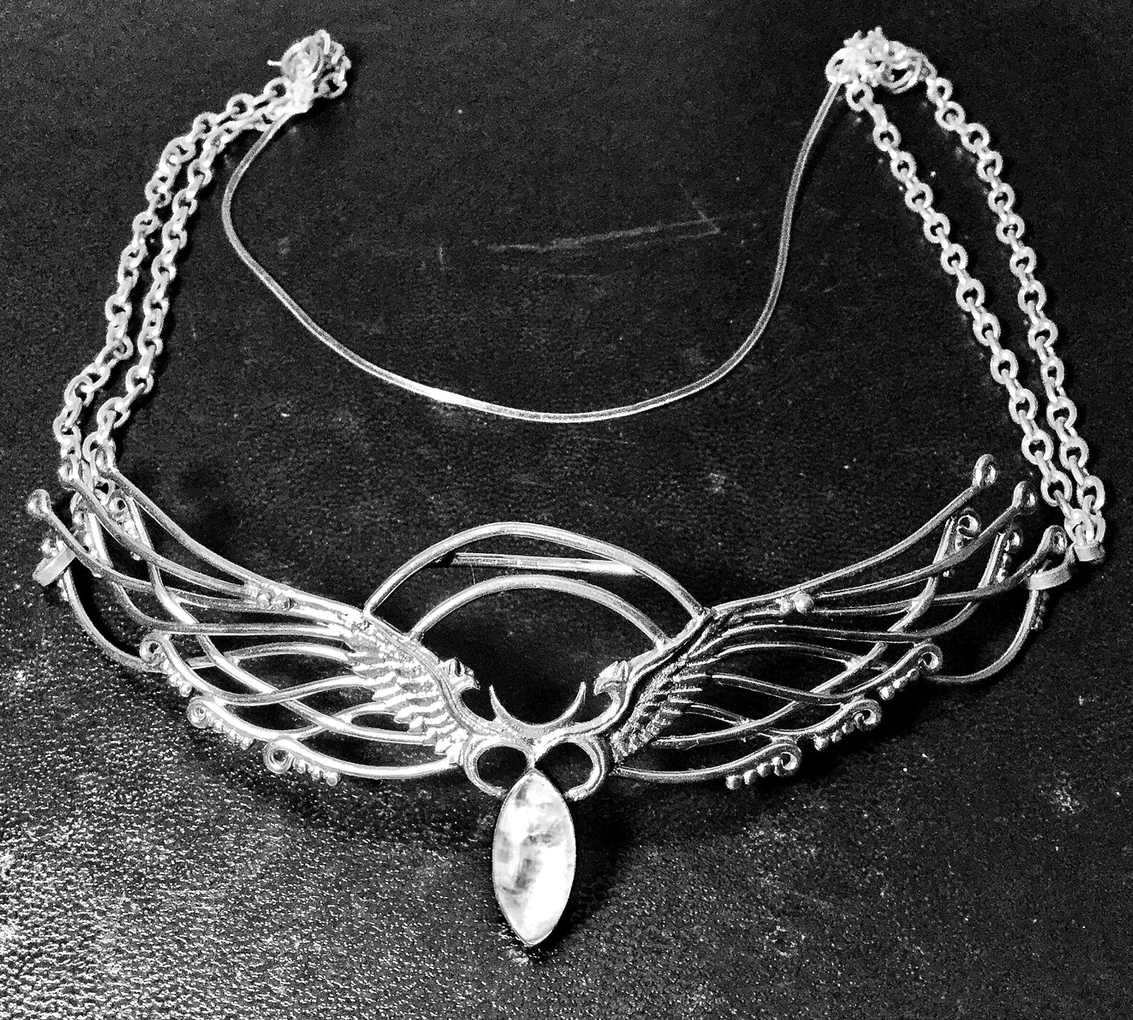 Wing Tiara - Silver Plated - Etsy