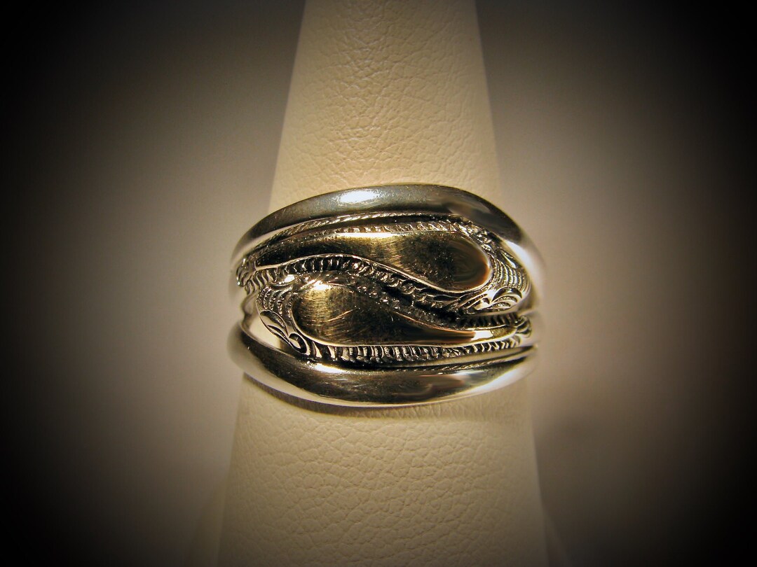 Snake Infinity Ring - Sterling Silver / 18K Gold Lay - Etsy
