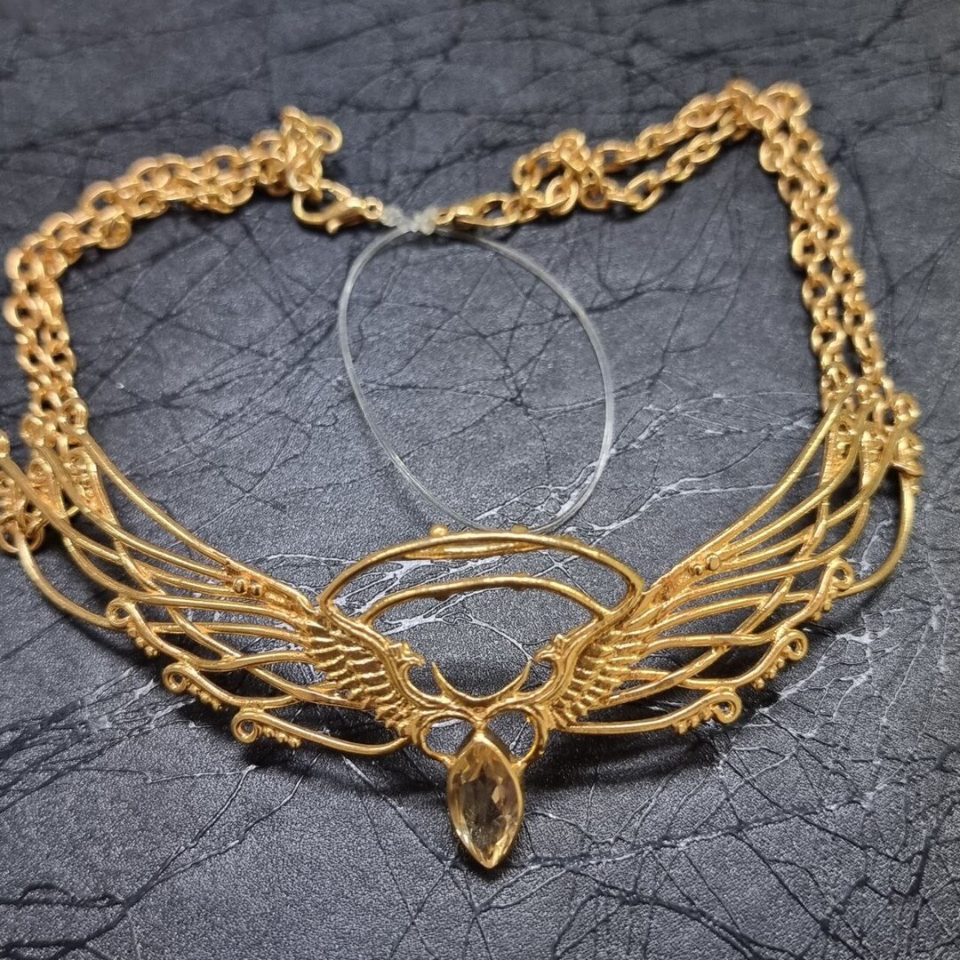 Wing Tiara - 24K Gold Plated - Etsy