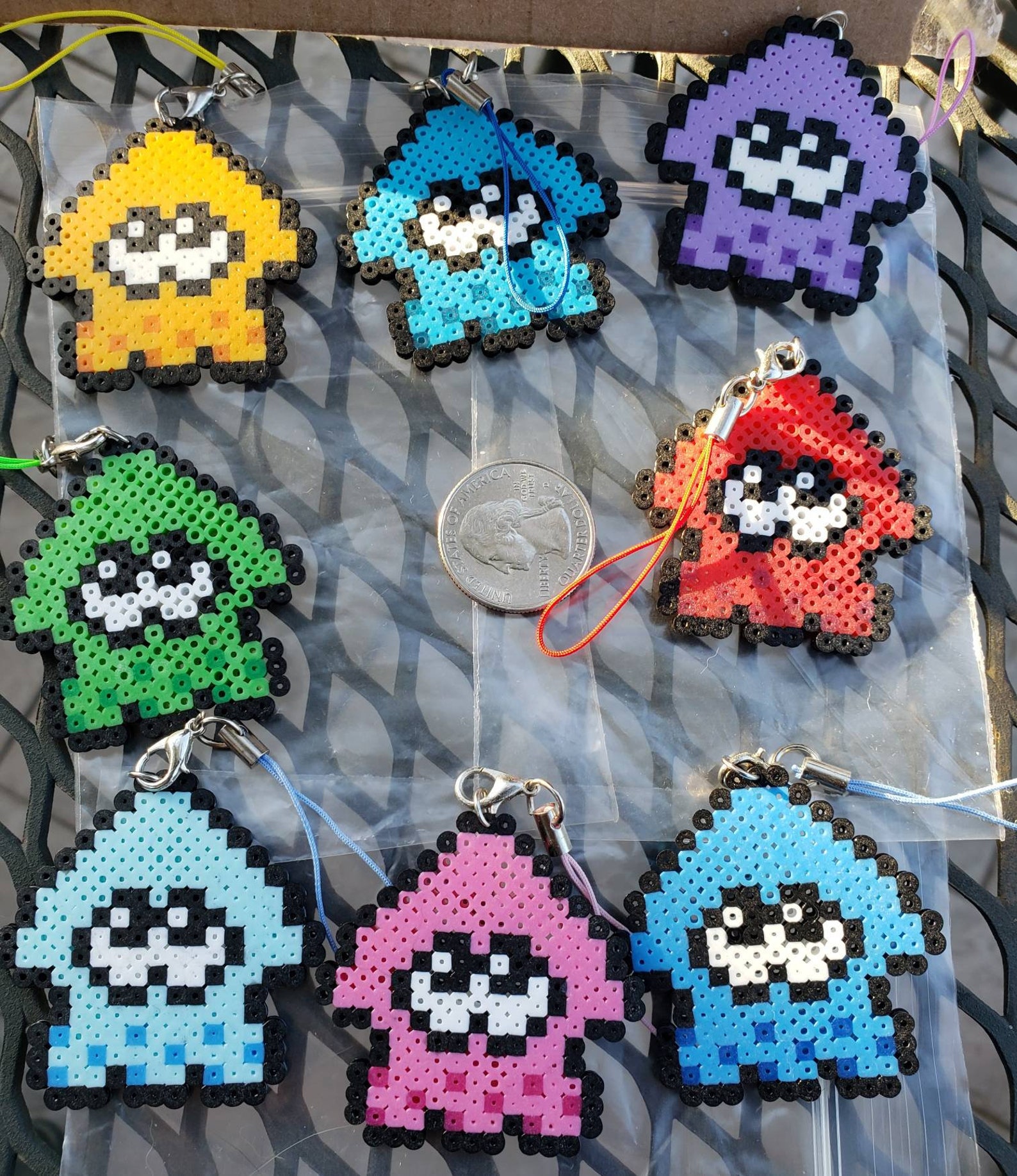 Splatoon Squid Phone Charms: Pick Your Color - Etsy