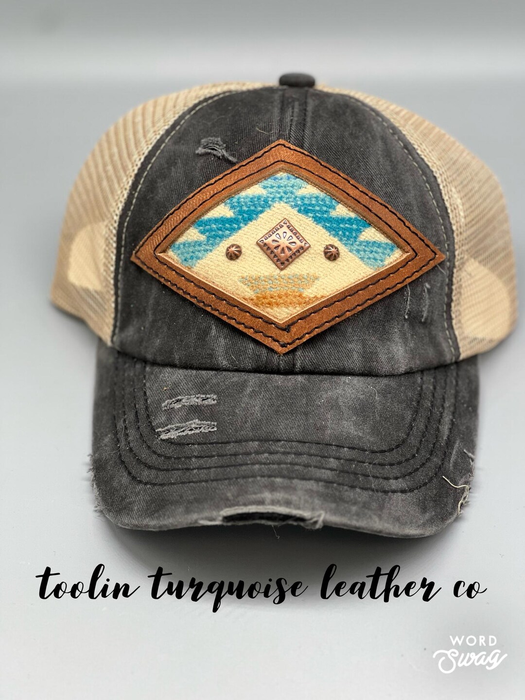Ponytail Patch Hat - Etsy