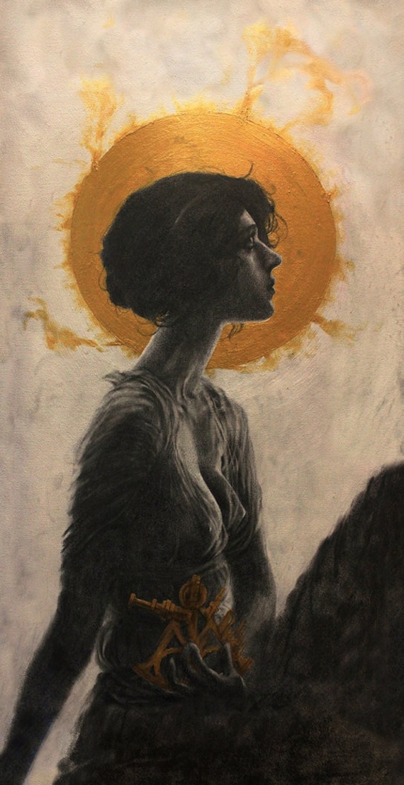 Hypatia Fantasy Art Print Pandora Young | Etsy