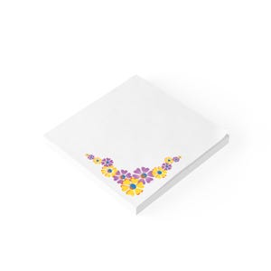 Flower Corner Post-it® Note Pads - Etsy