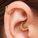 Indian Daith Earring, 5/16 8mm Daith Ring, Delicate Daith Earring ...