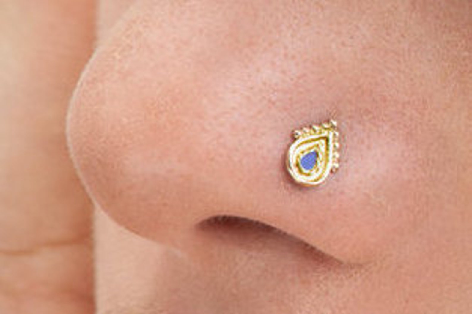 Gold Nose Stud Nose Jewelry Nose Piercing Nose Pin Nose | Etsy