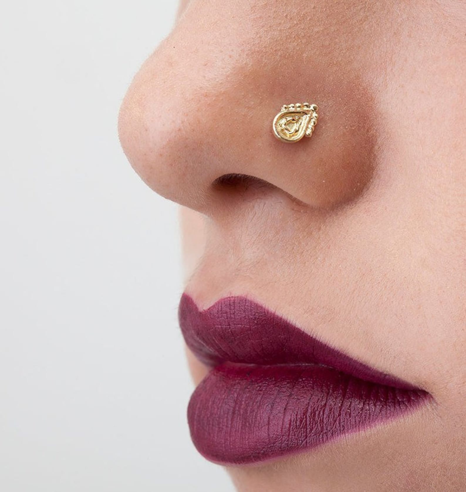 Gold Nose Stud Nose Jewelry Nose Piercing Nose Pin Nose - Etsy