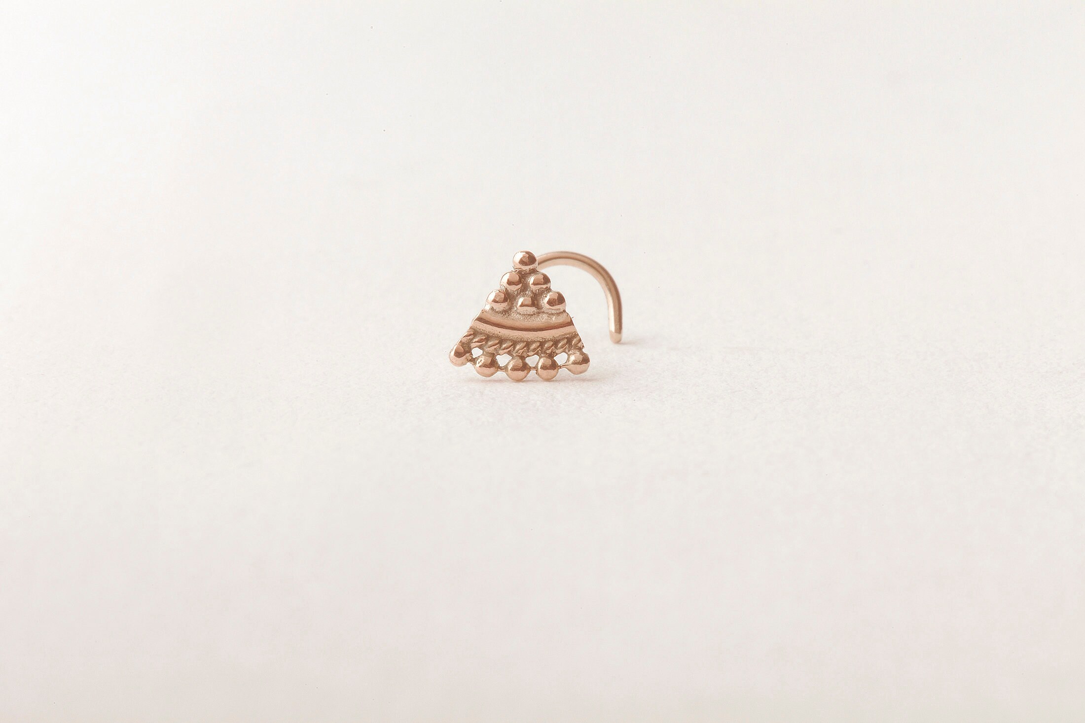 Indian Nose Pin Gold Indian Nose Pin Indian Nose Stud | Etsy