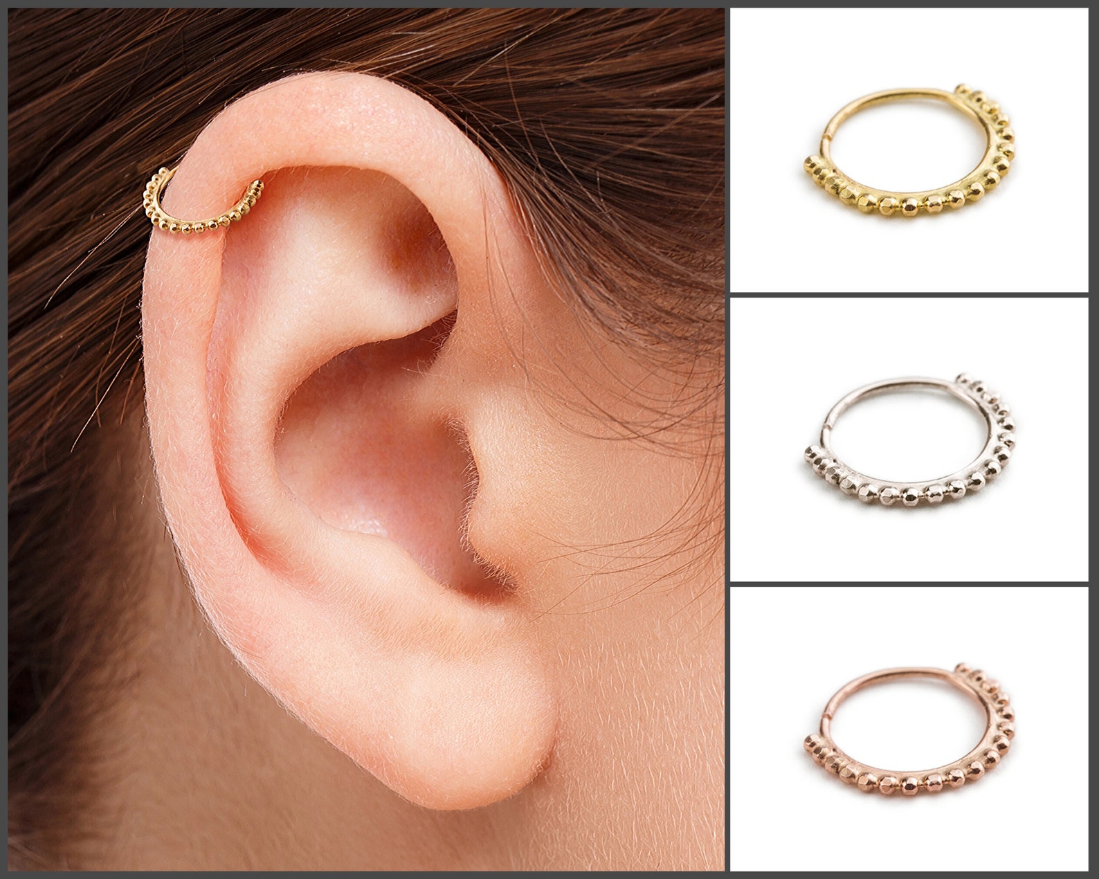 Cartilage Earring Helix Earring Cartilage Ring Helix Ring - Etsy