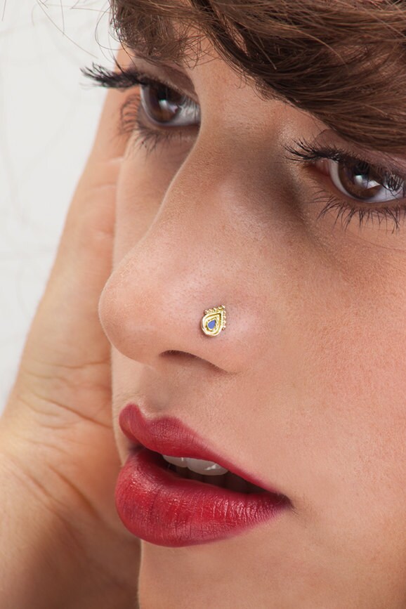 Gold Nose Stud Nose Jewelry Nose Piercing Nose Pin Nose | Etsy