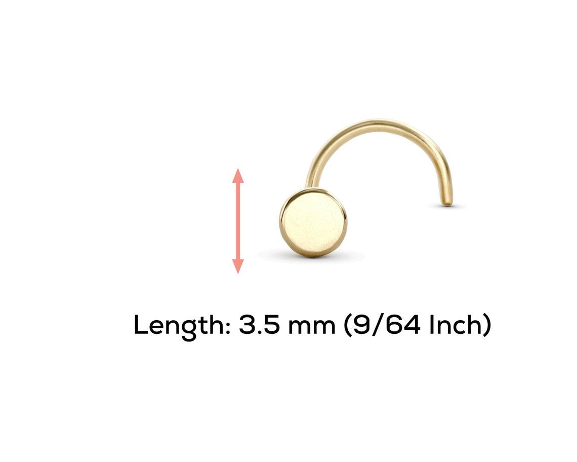 14k Solid Gold Tragus Earring Tiny Tragus Earring Flat Back - Etsy