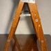 Vintage Wooden Stepladder Stepstool Kelly W-2 Ladder 1980s Wood Ladder ...