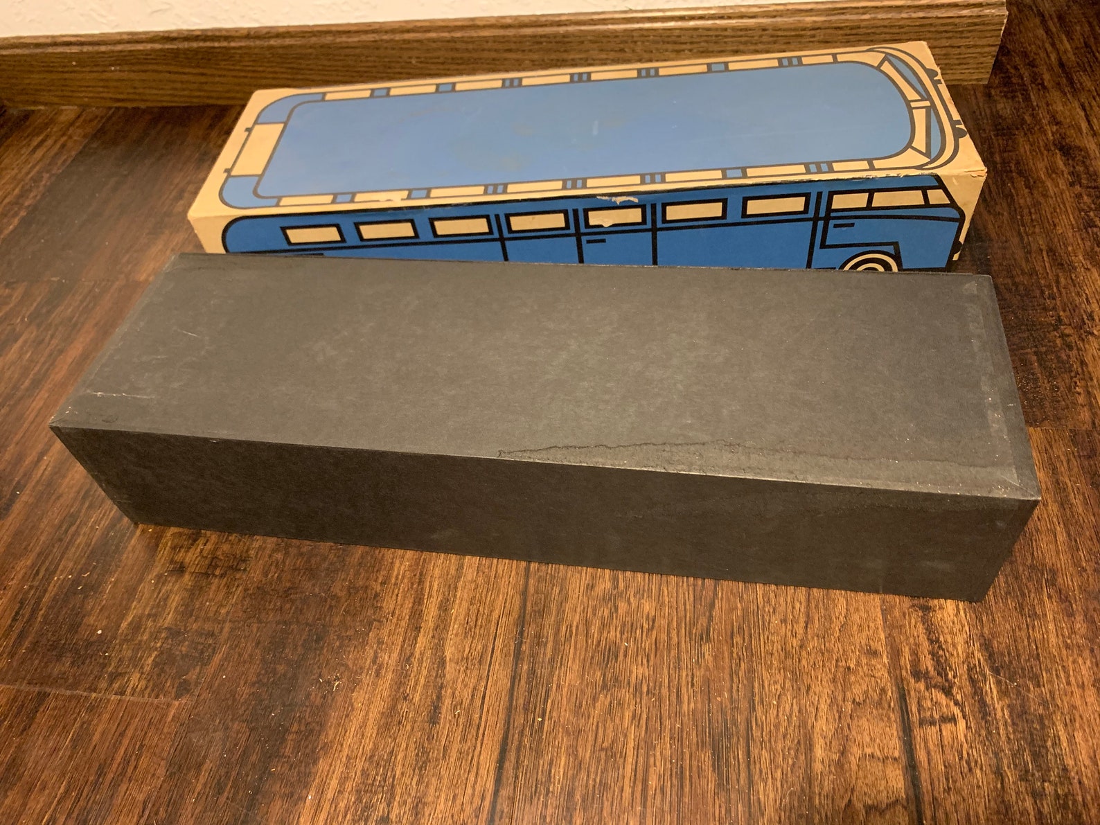 Vintage Thick Cardboard Bus Toy Storage Box. Vintage Toy. | Etsy