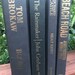 Gray Book Set Gold Writing Book Decor Instant Library Book - Etsy