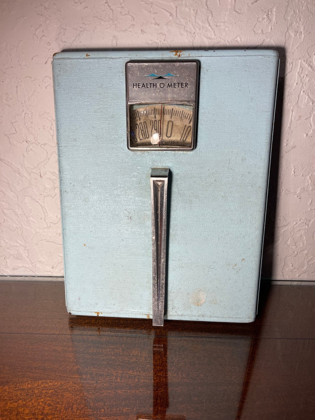 Vintage Health O Meter Bubble Glass Scale Handle Continental Scale Corp ...